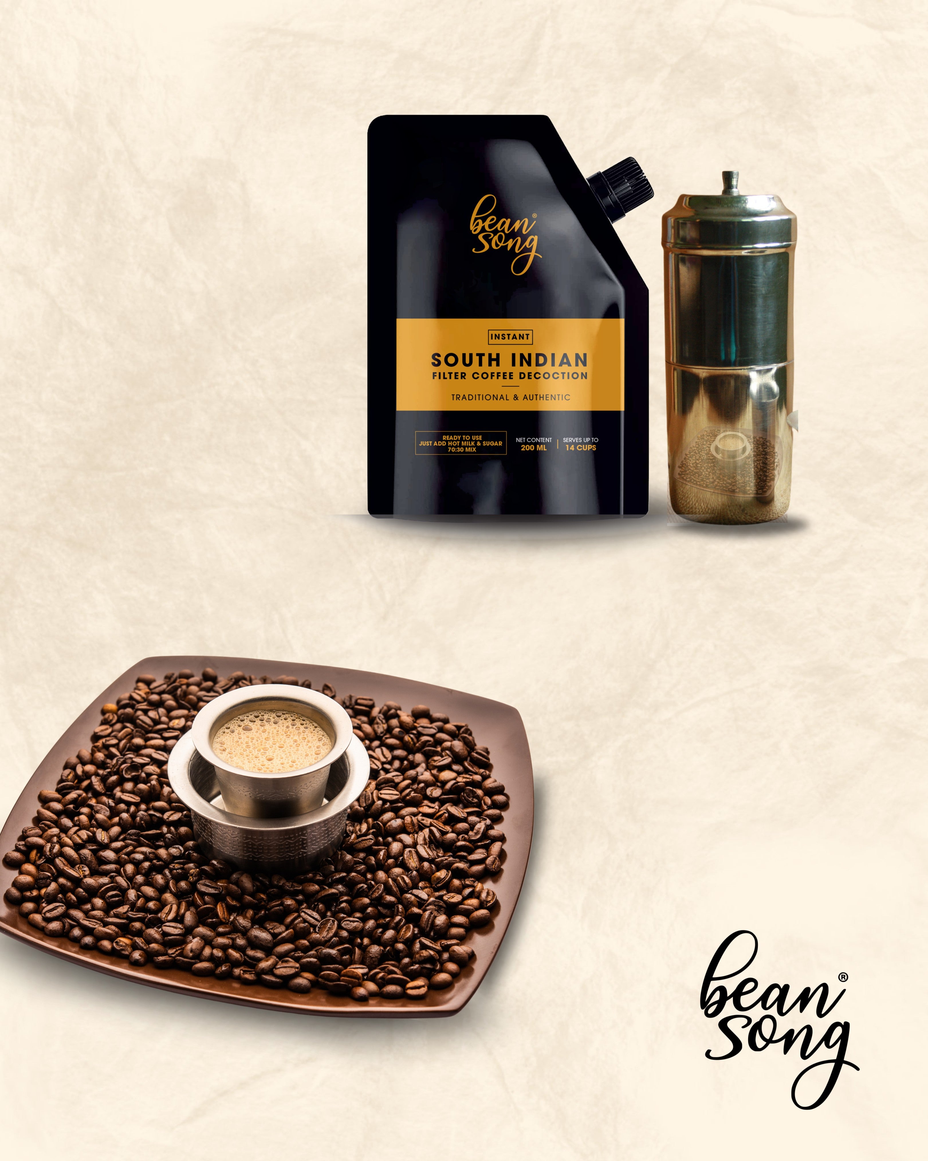 South Indian Filter Coffee Decoction – beansongcoffee